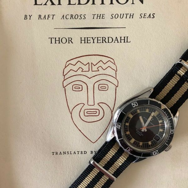 Eterna Super Kontiki IDF Israeli Special Forces Military Divers Watch ...