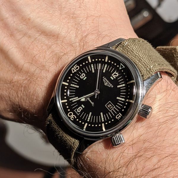 [$1,500 USD] FS : Longines Legend Diver 36 - with extra straps - $1500 ...