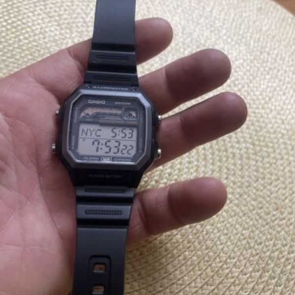 Casio WS1600H-1AV, Chronograph Watch, World Time, Alarm Working ...