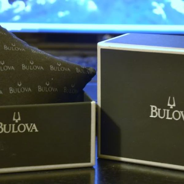 Fs: Bulova box with pillow and chronograph instruction manual ...