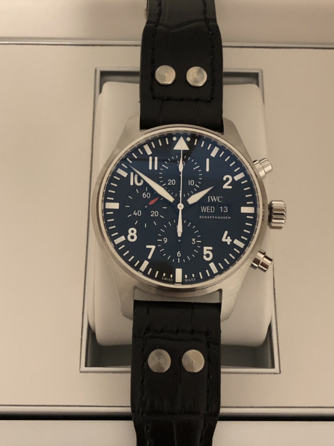 FS:IWC Pilot Chronograph IW3777-10 | WatchCharts