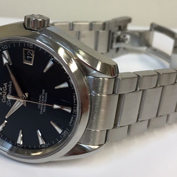 Omega Seamaster Aqua Terra Blue 8500 'Skyfall' | WatchCharts Marketplace