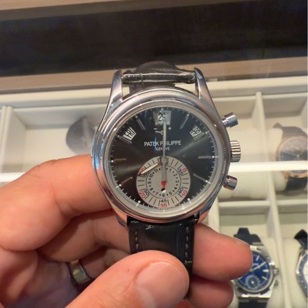 Patek Philippe 5960P Annual Calendar Chronograph – Platinum, Full Set ...