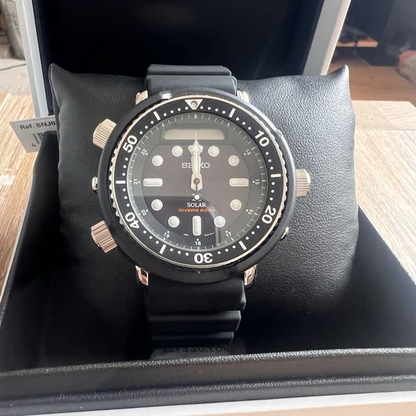 Seiko Prospex SNJ025P1 Arnie Solar Diverâ s Watch 200M â New With Box ...