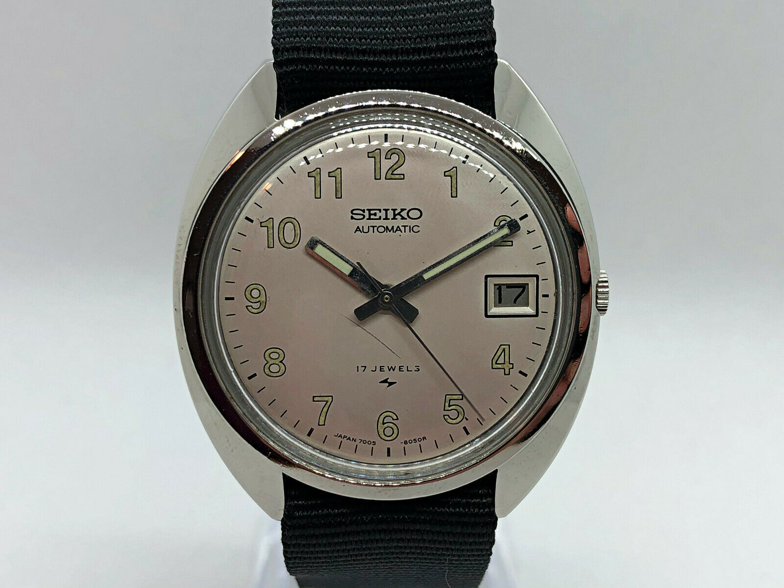 Seiko 7005-8030 MAC-V/SOG Vietnam War Automatic Vintage Mens Watch ...