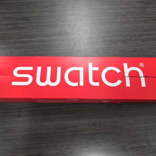 Swatch Mono Black. Quartz Unisex Watch. | WatchCharts Marketplace
