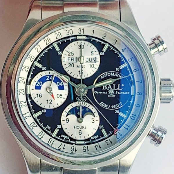Cronografo Ball Trainmaster Moonlight Edition - Edizione Limitata ...