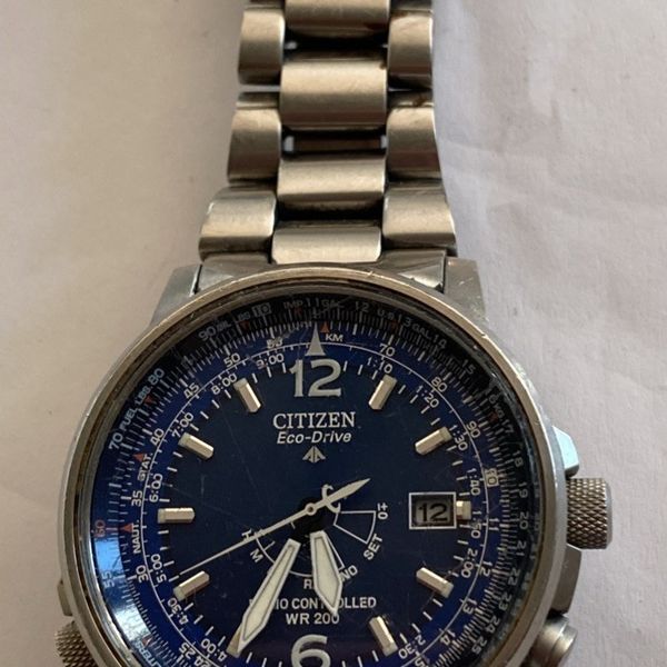 Citizen Eco-Drive Radio Controlled Wristwatch WR200 Used | WatchCharts ...