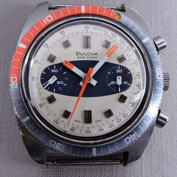 Bulova Surfboard 666 FT - Vintage Dive Watch - VERY RARE | WatchCharts ...