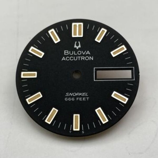 Vintage Bulova Accutron Snorkel 666 Feet NOS 28mm (p2) | WatchCharts ...