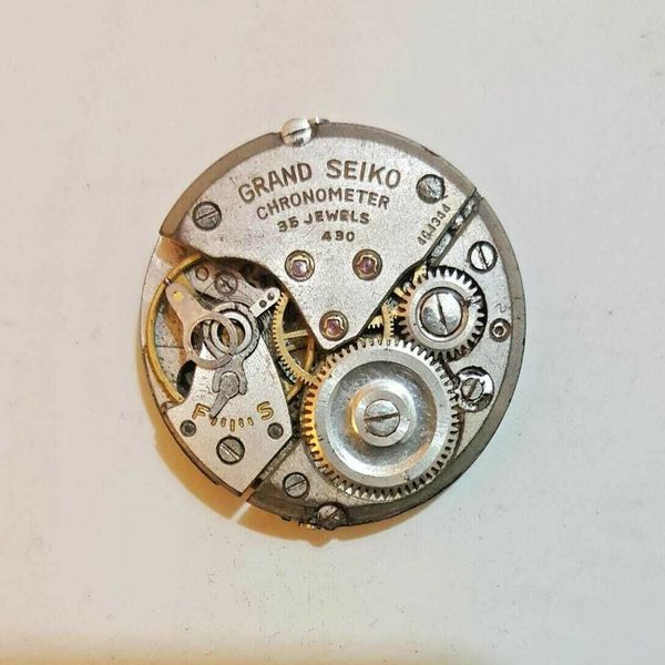 GRAND SEIKO cal.430 Hand Winding Chronometer Watch MOVEMENT ONLY asis ...