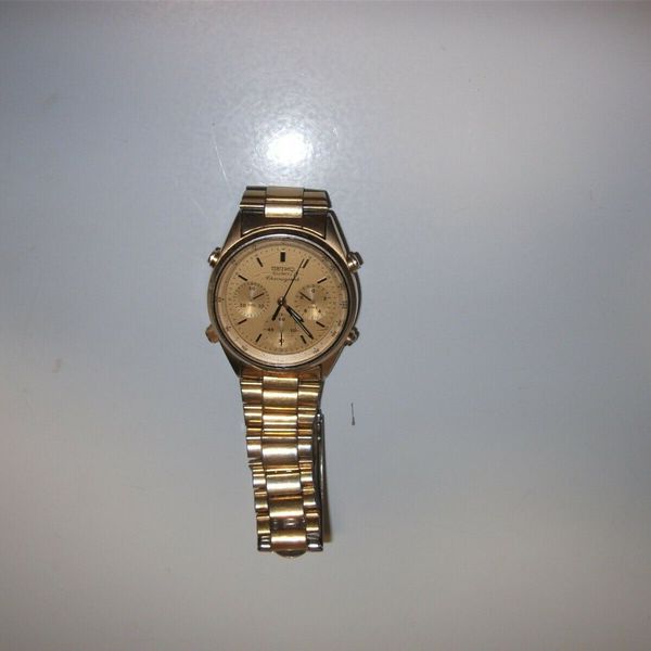 SEIKO 7A28-7029 VINTAGE WRIST WATCH QUARTZ CHRONOGRAPH | WatchCharts Marketplace