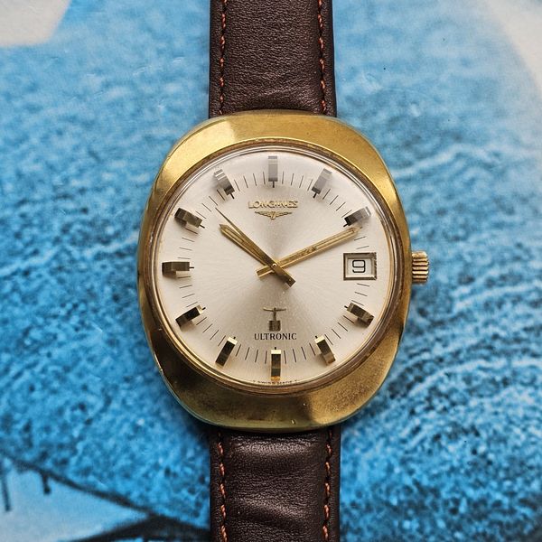 Vintage Longines Ultronic 6312 Tuning Fork Men's Watch ESA 9162 ...