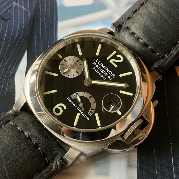 *Very Rare* Panerai PAM00125 PAM 125 Luminor Power Reserve 40mm ...