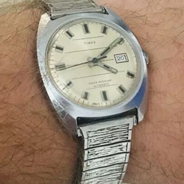 1972 Timex Automatic Menâ s Mechanical Vintage Watch | WatchCharts ...