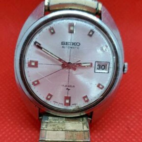 SEIKO Automatic 17 Jewels 7005-8080S Vintage Mens Watch 1969-1979 WORKING! | WatchCharts Marketplace