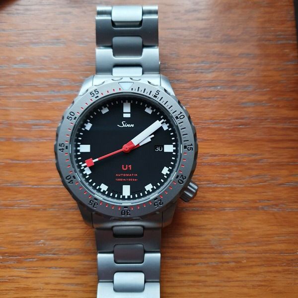 Sinn U1 watch with extra bezel | WatchCharts