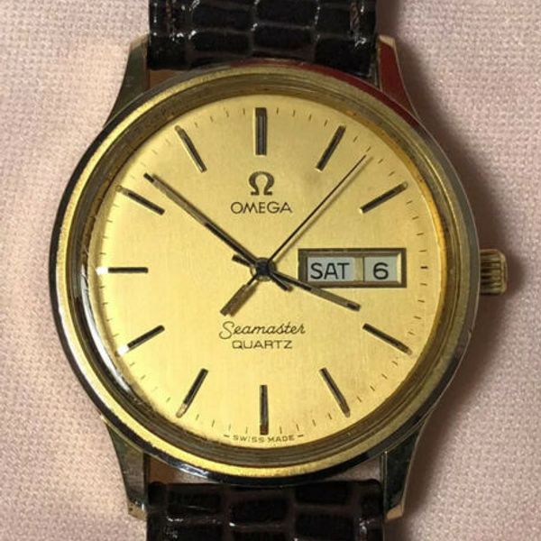 Omega Seamaster Quartz Gents/Mens 1970’s. Watch Cal. 1345. Just ...