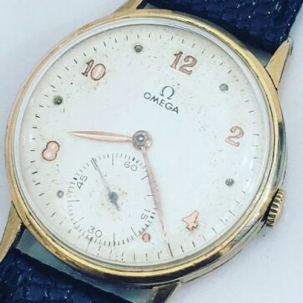 Vintage Omega Ref. 2271 4 Cal. 30T2 Mens 20 Micron Fab Suisse 35mm ...