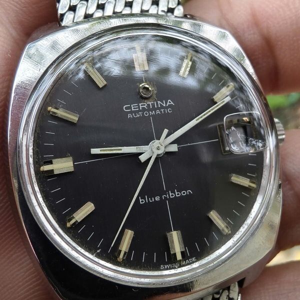 Vintage Watch Men'S Certina Blue Ribbon Automatic Cal. 25-651 Day Indicator. | WatchCharts ...