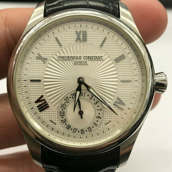 Frederique Constant Geneve Automatic FC-700X5M4/5/6 Aligator Band White ...
