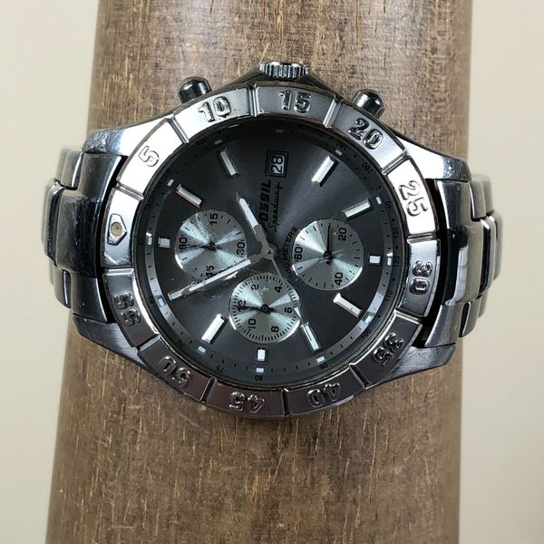 Fossil Speedway Men CH-2331 Dress Chronograph Silver Tone Quartz Watch ...