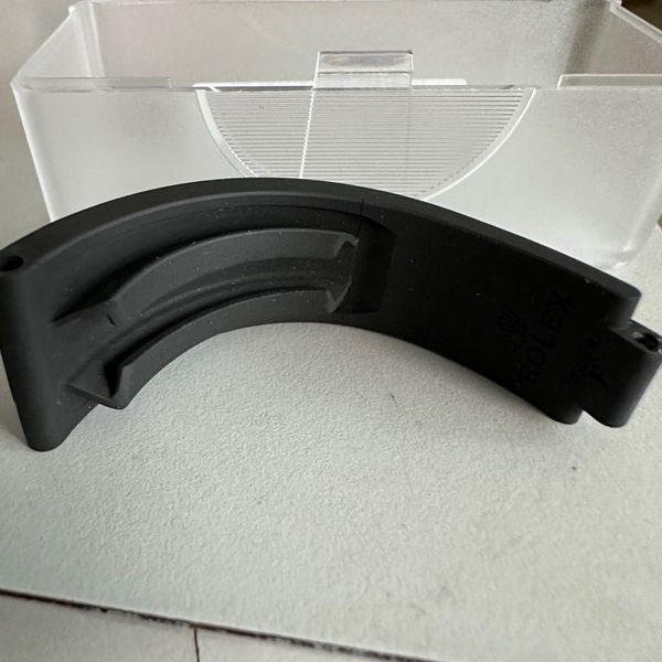 Rolex oysterflex rubber strap size F | WatchCharts Marketplace