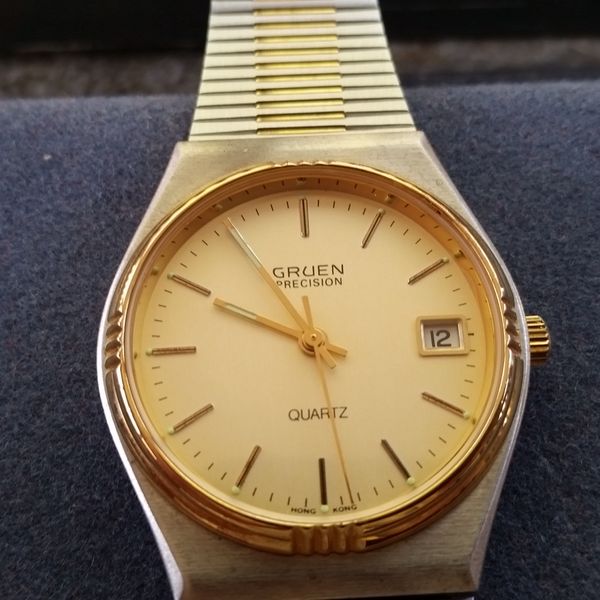 Vintage Gruen Precision Quarts watch | WatchCharts Marketplace