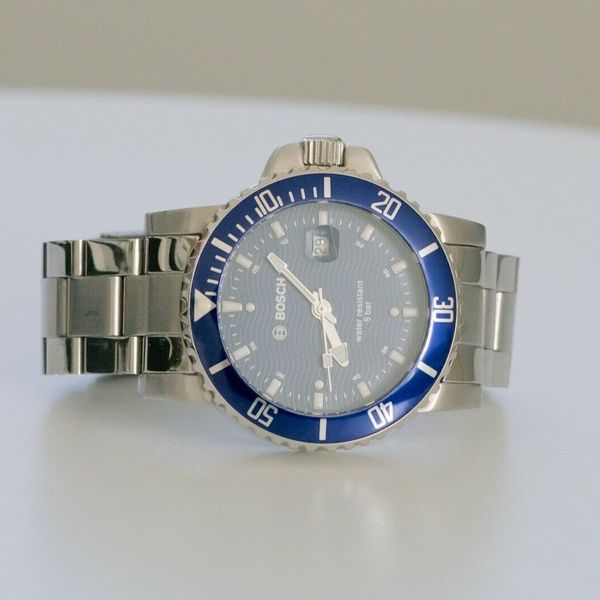 80 Years Bosch Blue PT Anniversary Watch - Movement Miyota by CITIZEN ...