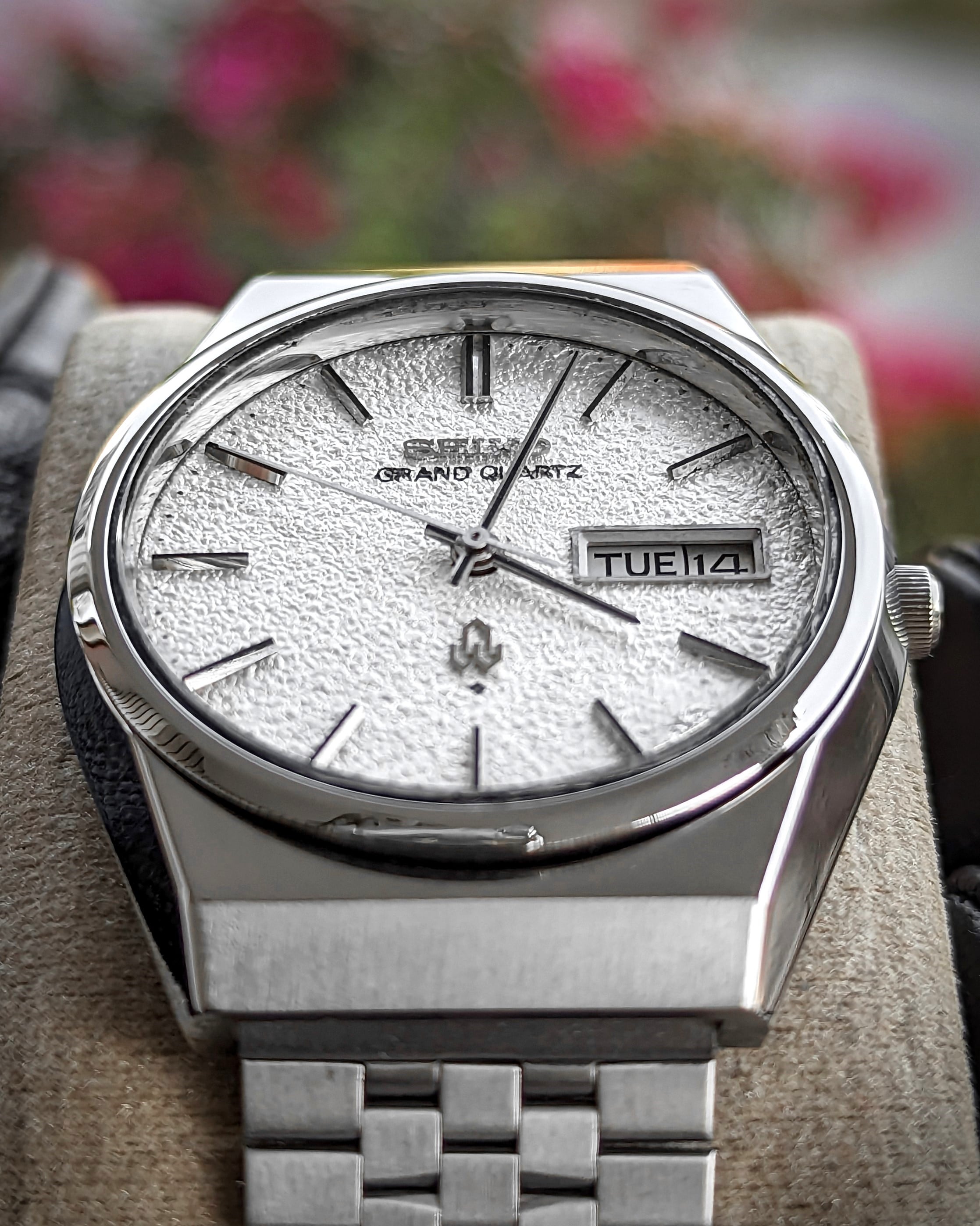 [WTS] Vintage Seiko Grand Quartz - 4843-8050 - Snow Flake Dial - 1970’s ...