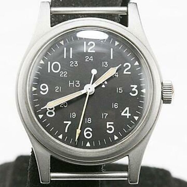 RARE VINTAGE Hamilton US MILITARY PILOT WATCH Mil-W-46374D | WatchCharts