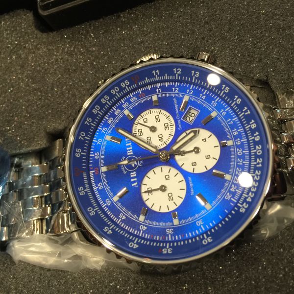 Air Blue Navigator Chronograph Blue Dial | WatchCharts Marketplace