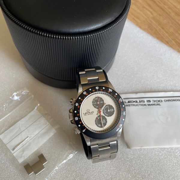 LEXUS IS300 CHRONOGRAPH WRIST WATCH RARE ALTEZZA SUPRA IS300 SXE10 ...