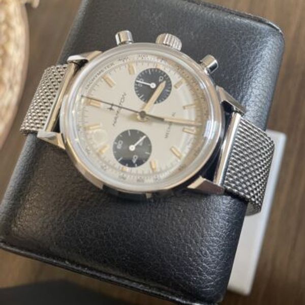 Hamilton American Classic White Men's Watch - H38429110 | WatchCharts ...