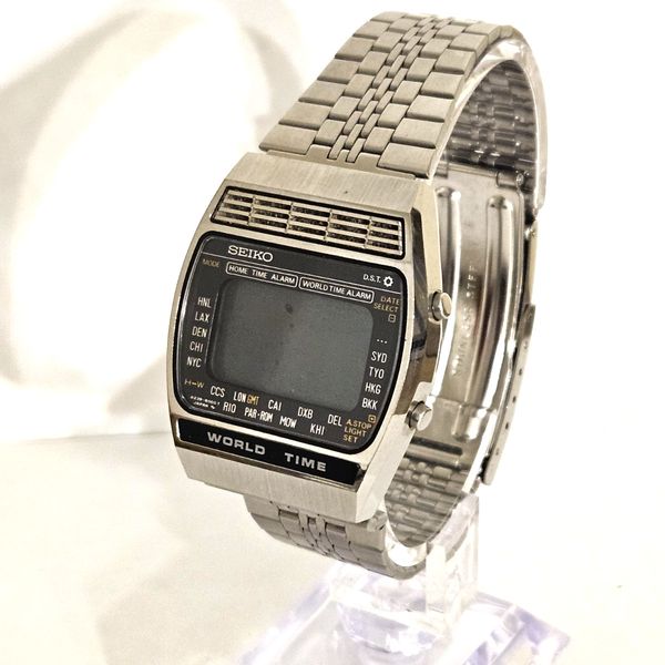 Vintage Seiko World Time LED A239-5020 Wristwatch Men's Watch Repair ...