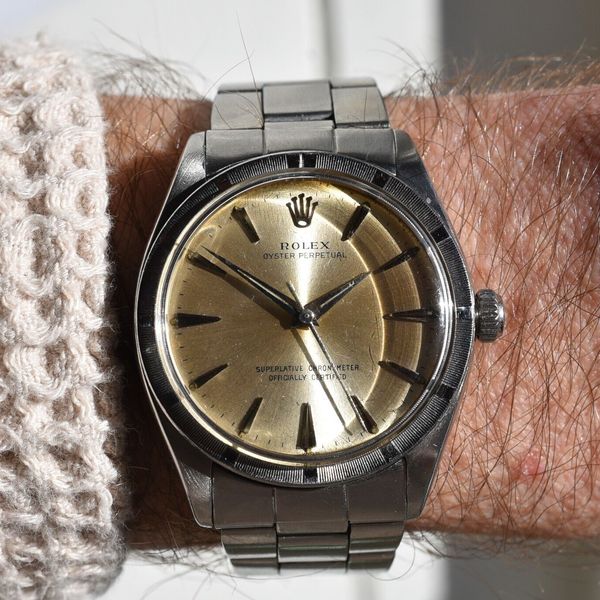 Vintage ROLEX 1007 Automatic Oyster Perpetual Watch Original Dial 1961 ...