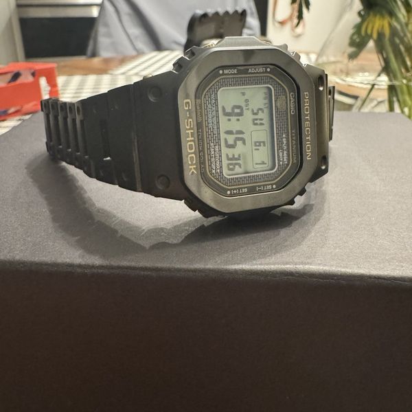 Casio Stealth Wealth GMW-B5000TB titanium full set perfect condition ...