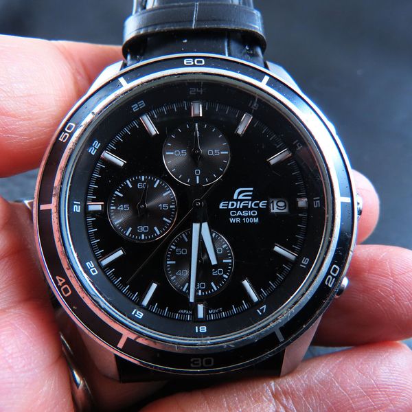 EFR-526 Casio Edifice Chronograph Quartz Men Watch | WatchCharts ...