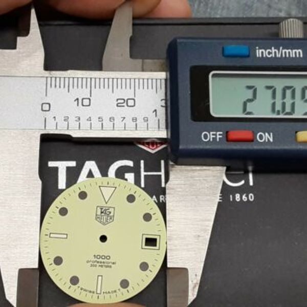 TRADE for a Blue Dial? Professionally Refinished Tag Heuer 1000 ...