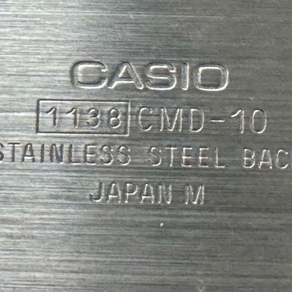 Vintage Casio CMD-10 Digital Wrist Watch TV IR Remote Control Made In ...