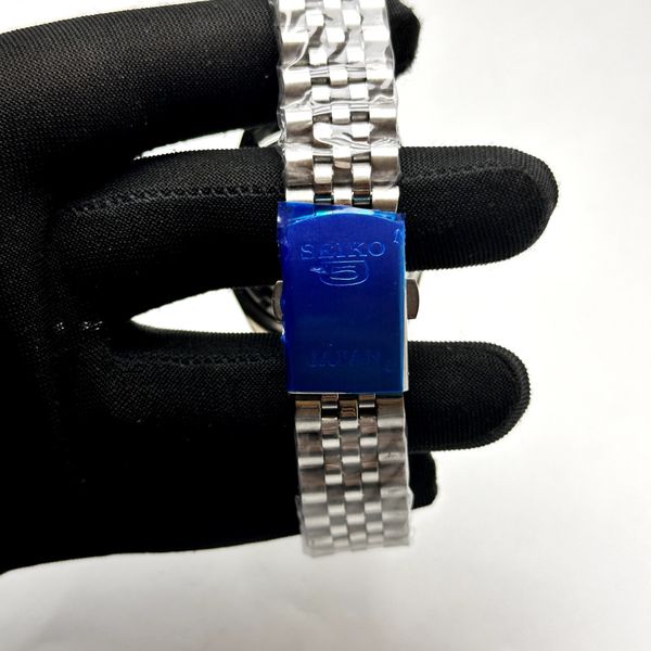 Seiko 5 Sports Military Automatic 21 Jewels Day/Date SNKM Yellow Men's ...