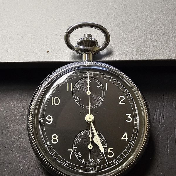 [WTS] Breitling Wakmann Military Pocket/Stopwatch | WatchCharts Marketplace