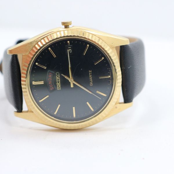 Men's Vintage Seiko 7N43-8119 President Dial Day/Date Watch New Battery | WatchCharts Marketplace