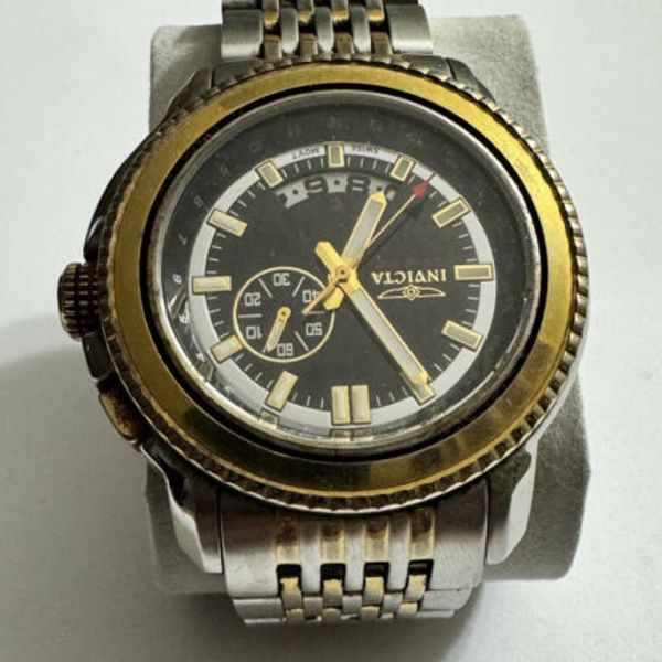 Men's Invicta Pro Diver Masters of the Ocean 6295 Silver/Gold Dial ...