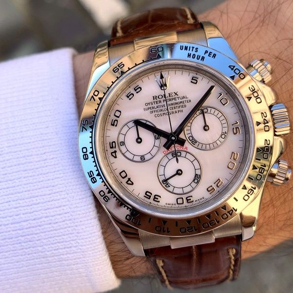 FS Rolex Cosmograph Daytona 18ct White Gold MOP Dial 116519 ...