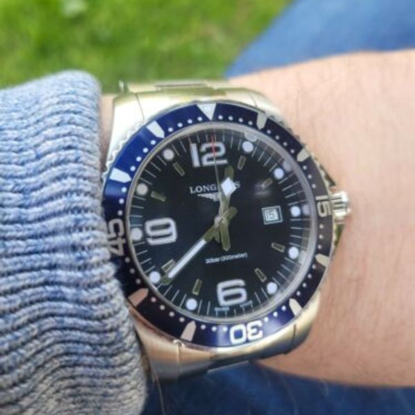Longines hydroconquest Diver XL 44mm Blue Dial 2020 full set | WatchCharts