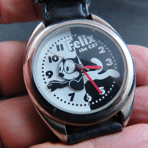 Limited Edition 10000 Felix The Cat By Fossil Quartz Men Watch ...