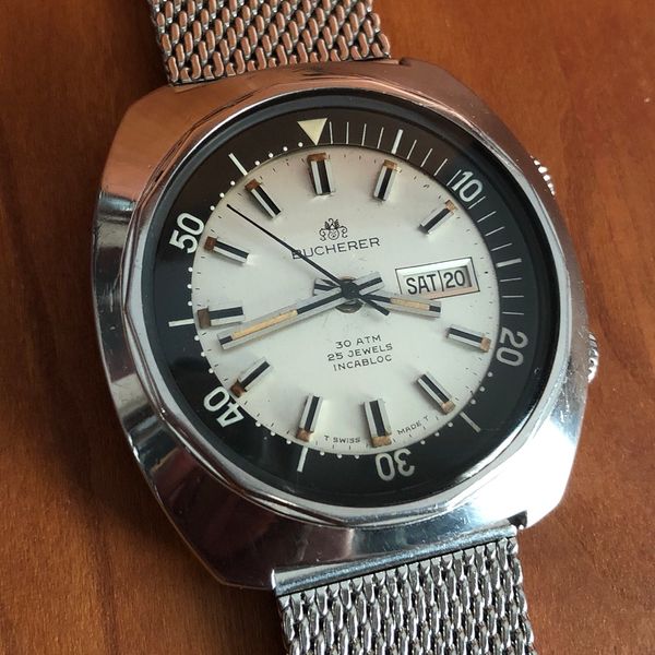 FS: Bucherer Super Compressor Diver vintage | WatchCharts Marketplace