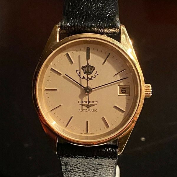 LONGINES AUTOMATIC WATCH, KING HUSSEIN OF JORDAN GIFT, BEAUTIFUL ...
