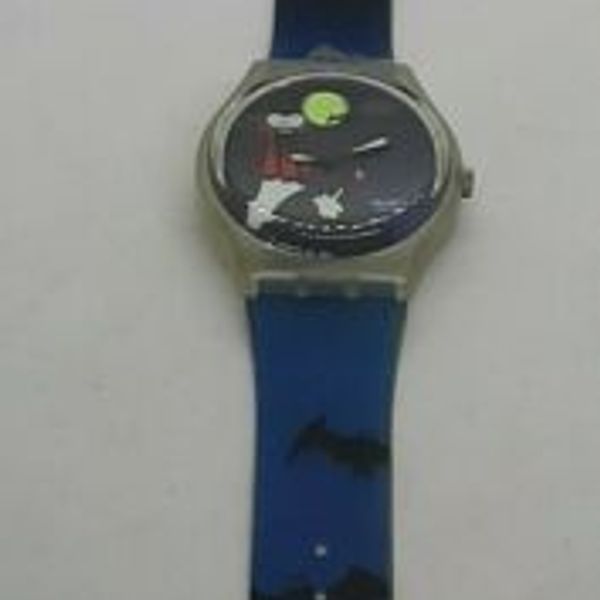 RARE Swatch 1999 CHAUVE-SOURIS Vampire Bats Watch Never Worn New ...